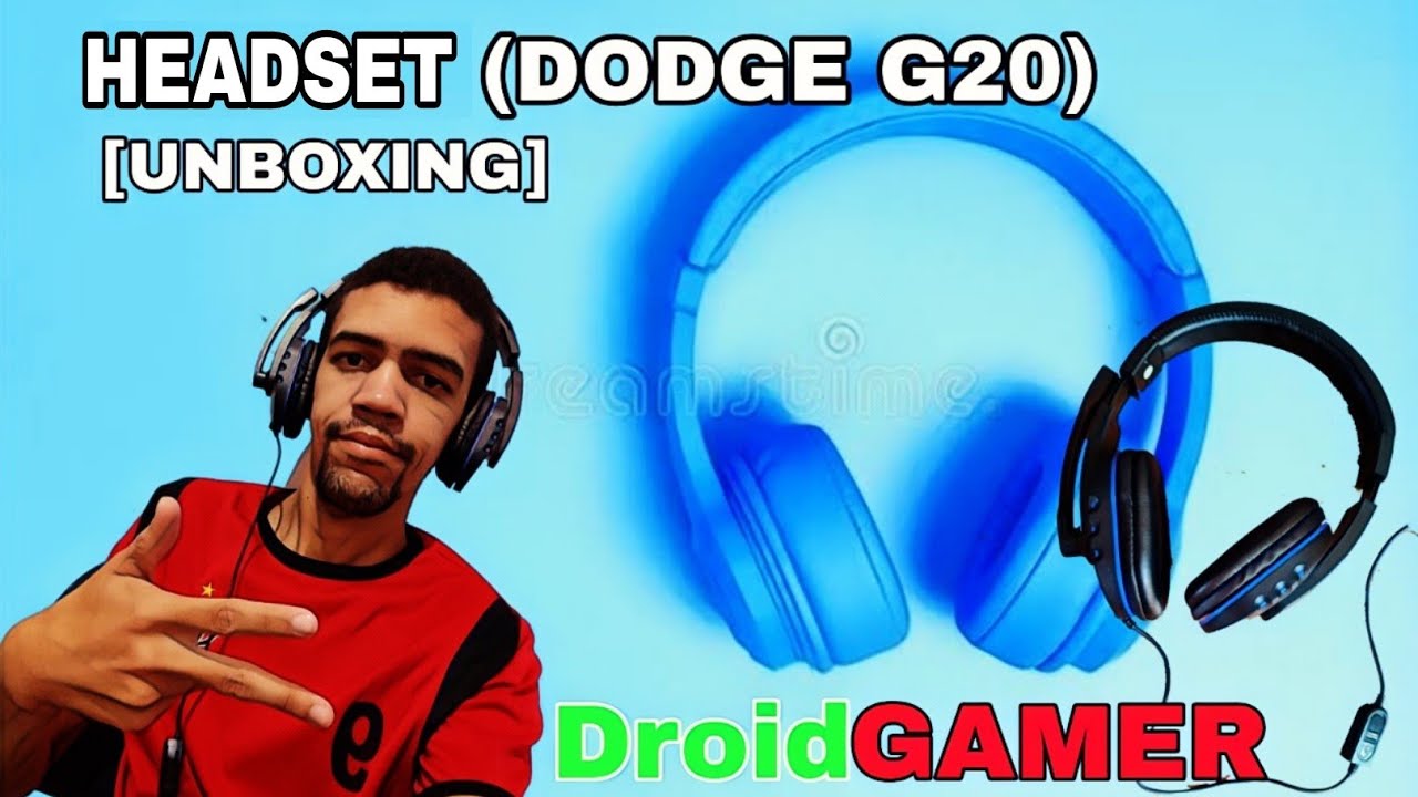 [UNBOXING] Meu primeiro Headset (DODGE G20) - YouTube