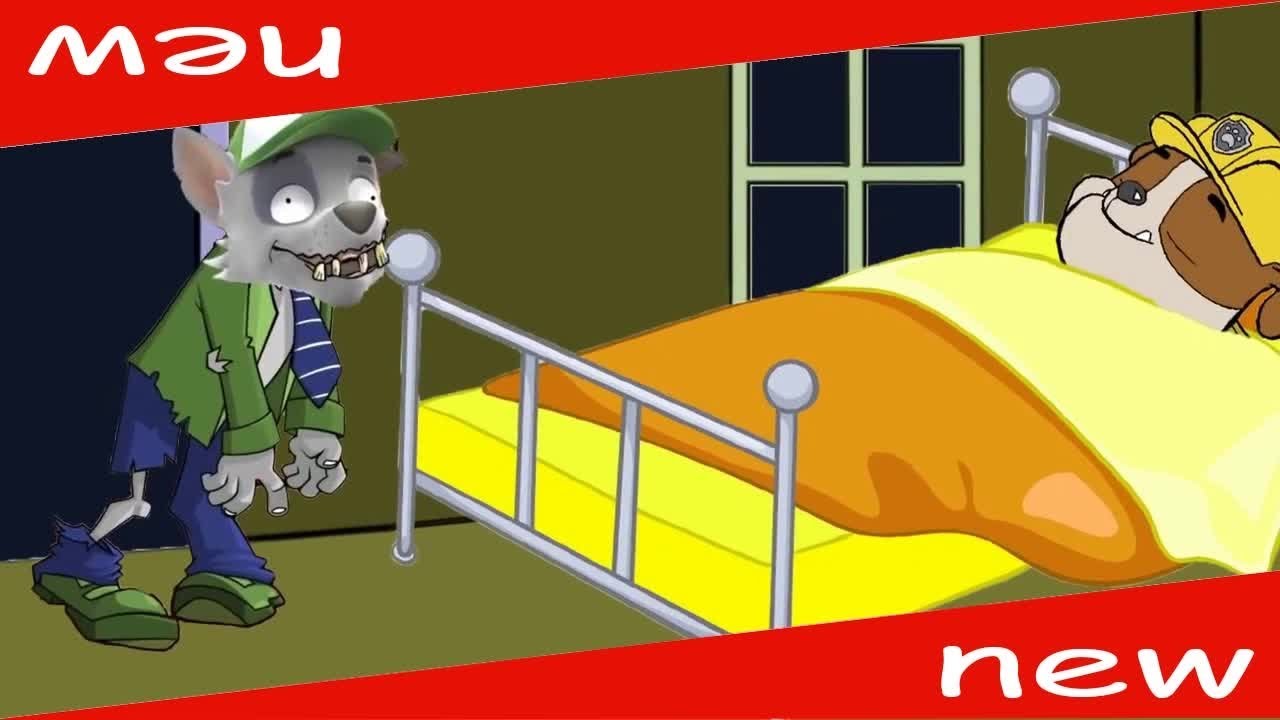 PAW Patrol Transforms Into ZOMBIE bites Paw Patrol Cartoon Nursery ...