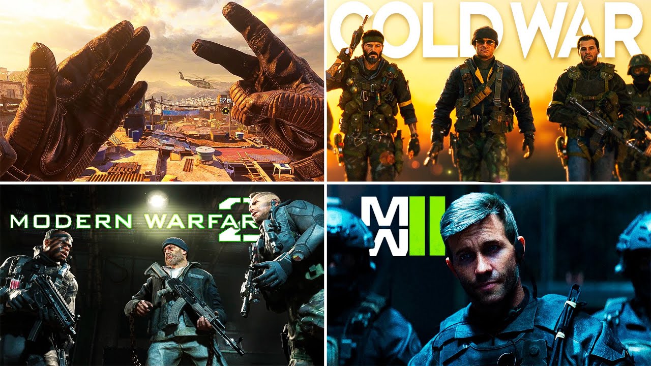 The Most Badass Moments in Call of Duty Games - YouTube