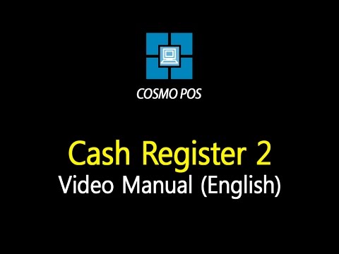 [Cosmo POS Manual] Cash Register Part 2 - YouTube