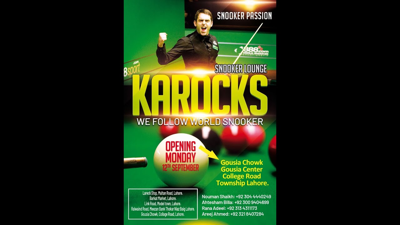 Karocks Snooker Lounge | LIVE - YouTube