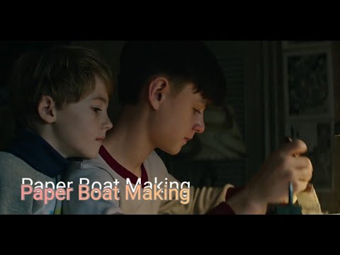 IT Chapter 1 Paper Boat Making Scene - YouTube