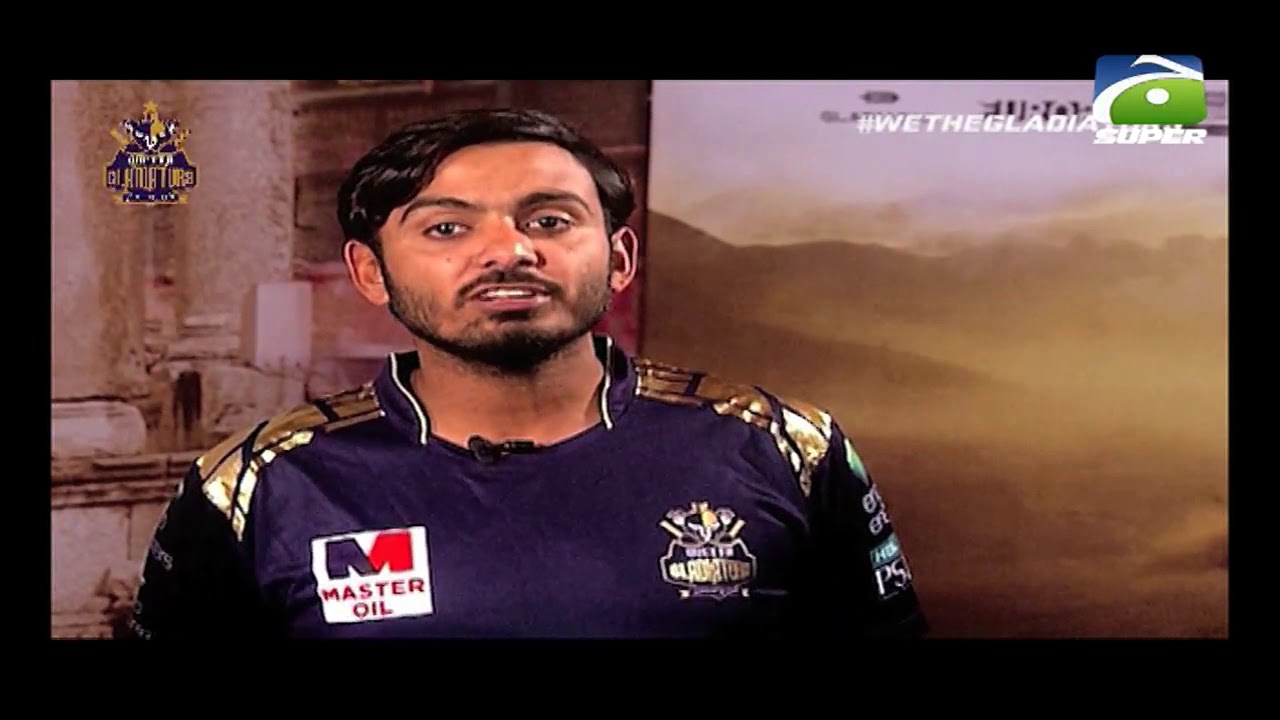 Ahsan Ali Shout-Out to Quetta Gladiators Fans | PSL 2020 - YouTube