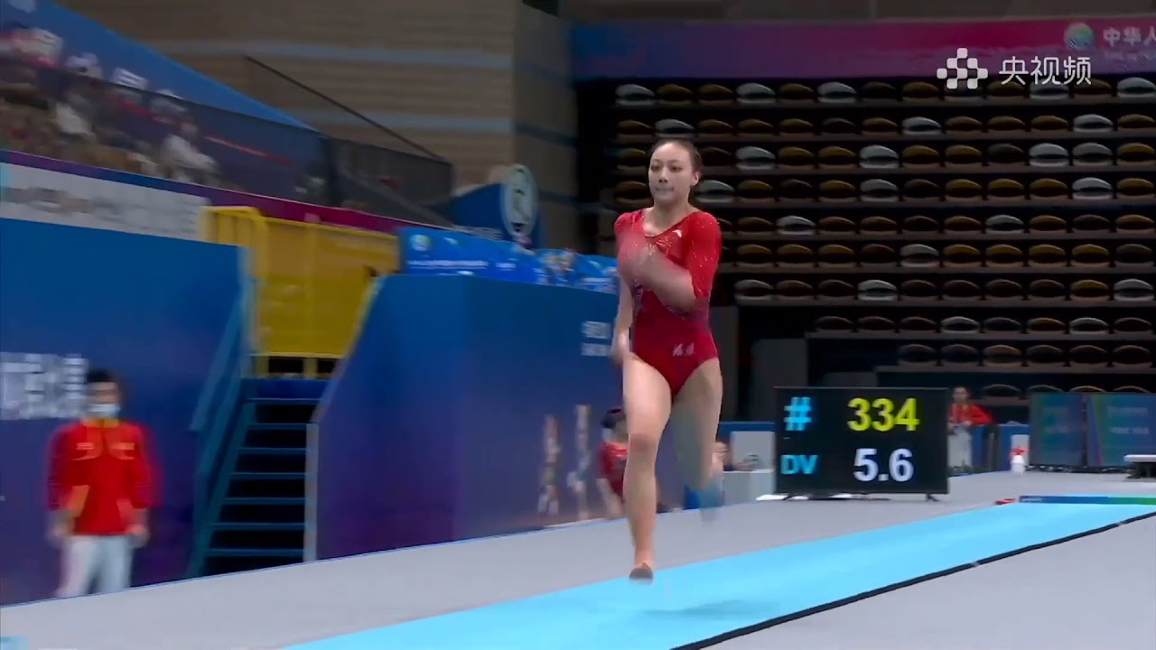 Yu Linmin - VT2 Qual - 14th Chinese National Games 2021 Shaanxi - YouTube
