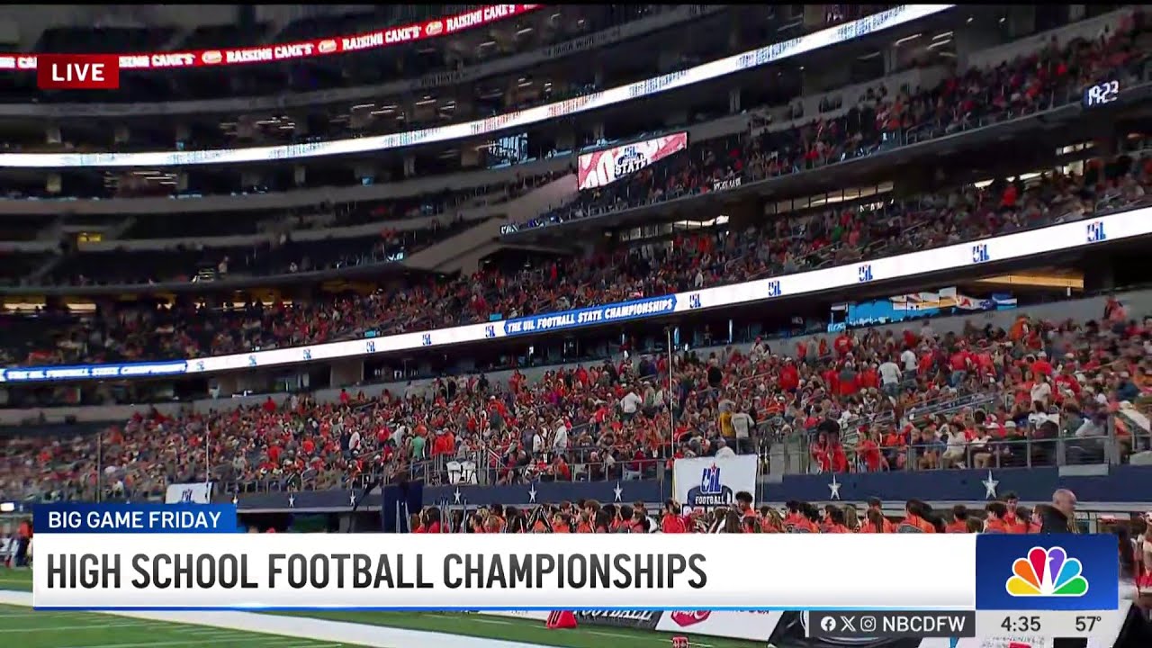 Big Game Friday: State Championship week at AT&T Stadium | NBCDFW - YouTube