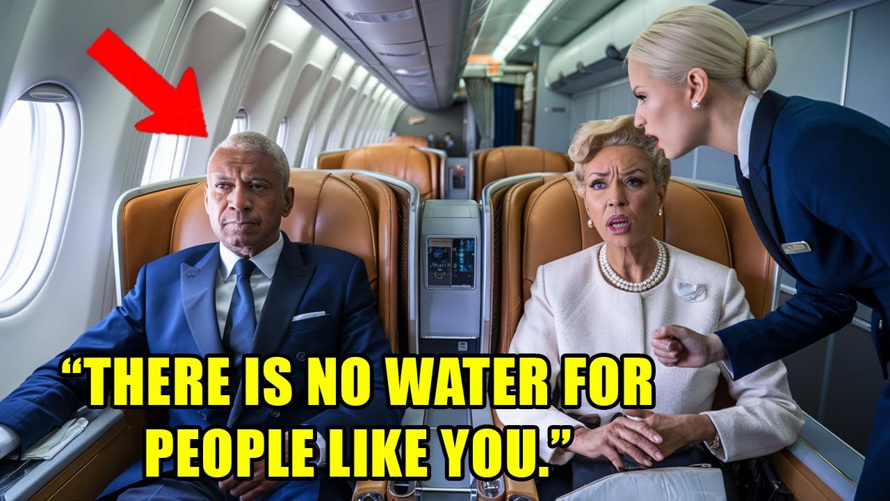 Airline Owners Disguised as Elderly Passengers Are Denied Water by a ...
