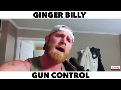 COMEDIAN GINGER BILLY: GUN CONTROL! LOL FUNNY COMEDY LAUGH - YouTube