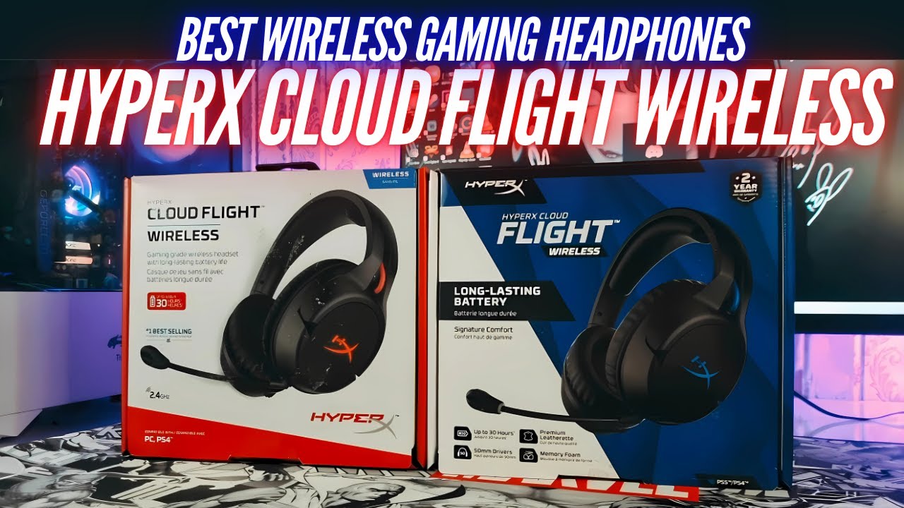 THE BEST BUDGET WIRELESS GAMING HEADSET - HYPERX CLOUD FLIGHT WIRELESS ...