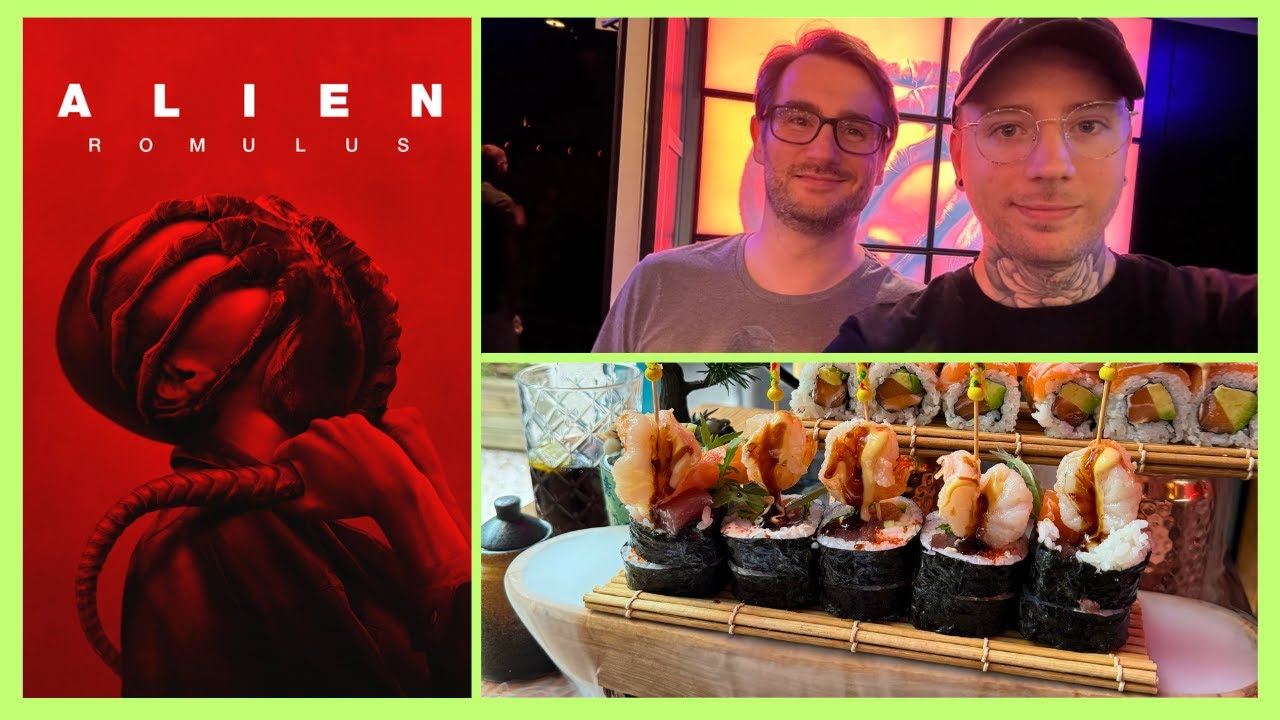 Trip zur Alien Romulus Pressevorführung in München | VLOG - YouTube