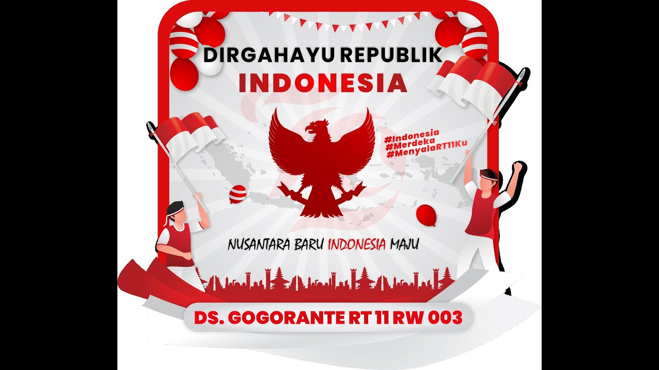 HUT RI KE 79 DESA GOGORANTE RT 11 - YouTube