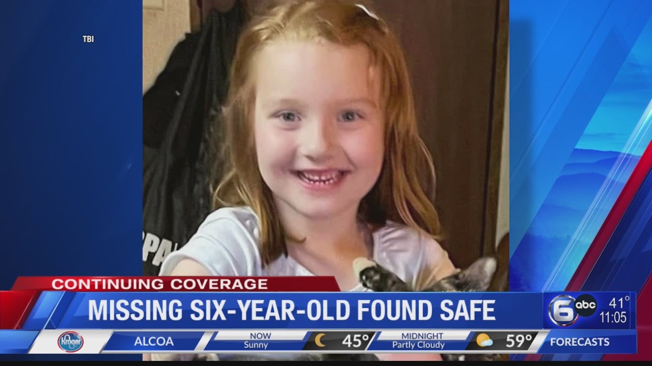 Missing 6-year-old found safe - YouTube