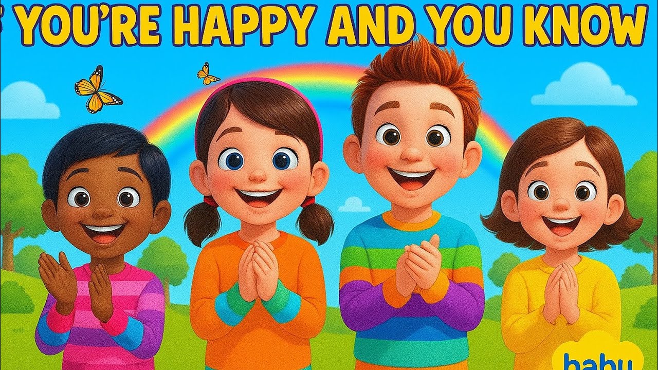 If You’re Happy and You Know It | Clap Your Hands | Kids Songs ...