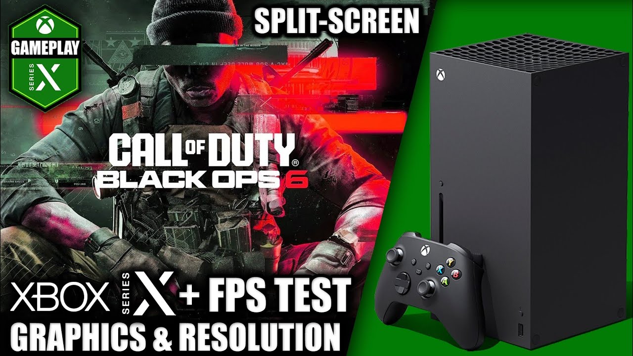 COD Black Ops 6: Split Screen - Xbox Series X Gameplay + FPS Test - YouTube