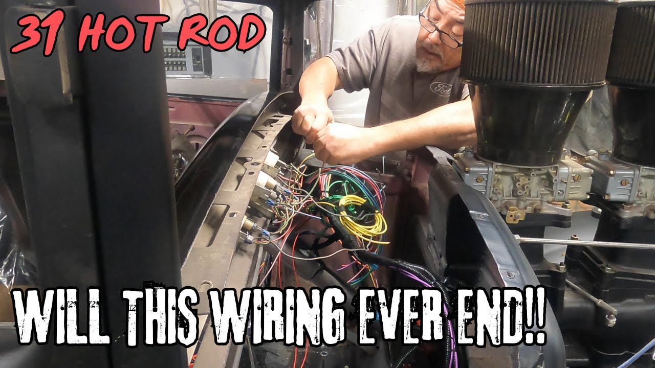 1931 Model A Wiring Harness Install pt 3 - YouTube