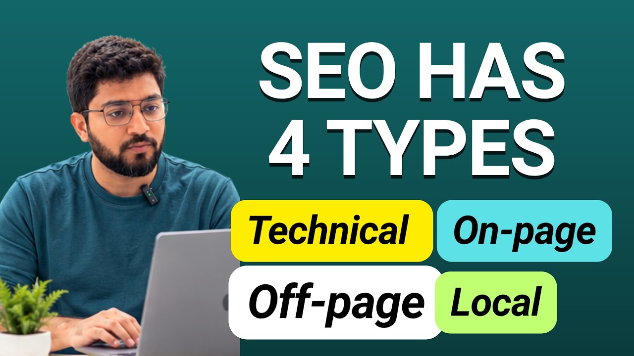 Types of SEO:On-Page, Off-Page, Technical & Local SEO Explained ...