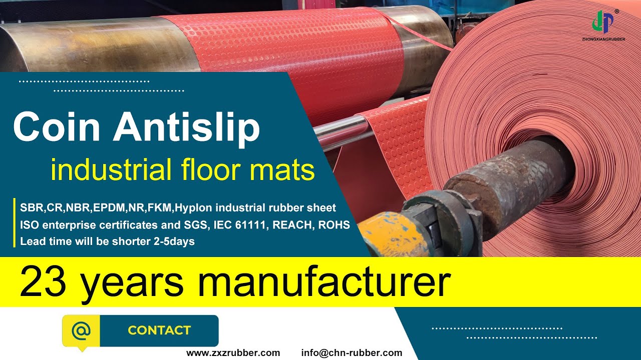 Custom coin rubber sheet | anti slip mats | industrial rubber floor ...