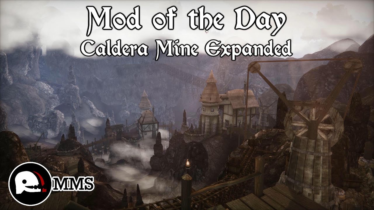 Morrowind Mod of the Day - Caldera Mines Expanded Showcase - YouTube