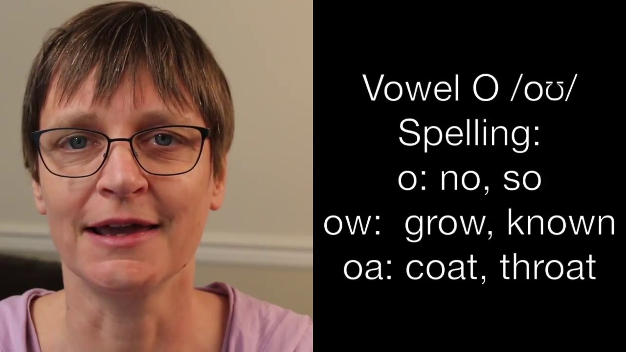 The Sounds of English: Vowel "O" /oʊ/ - YouTube