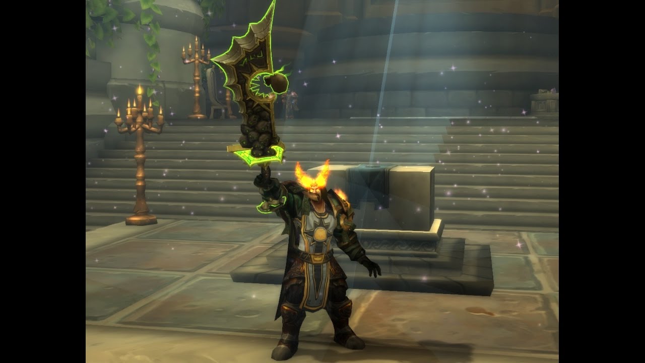 Let's Play: World of Warcraft - Legion! The Hidden Corrupted Ashbringer ...