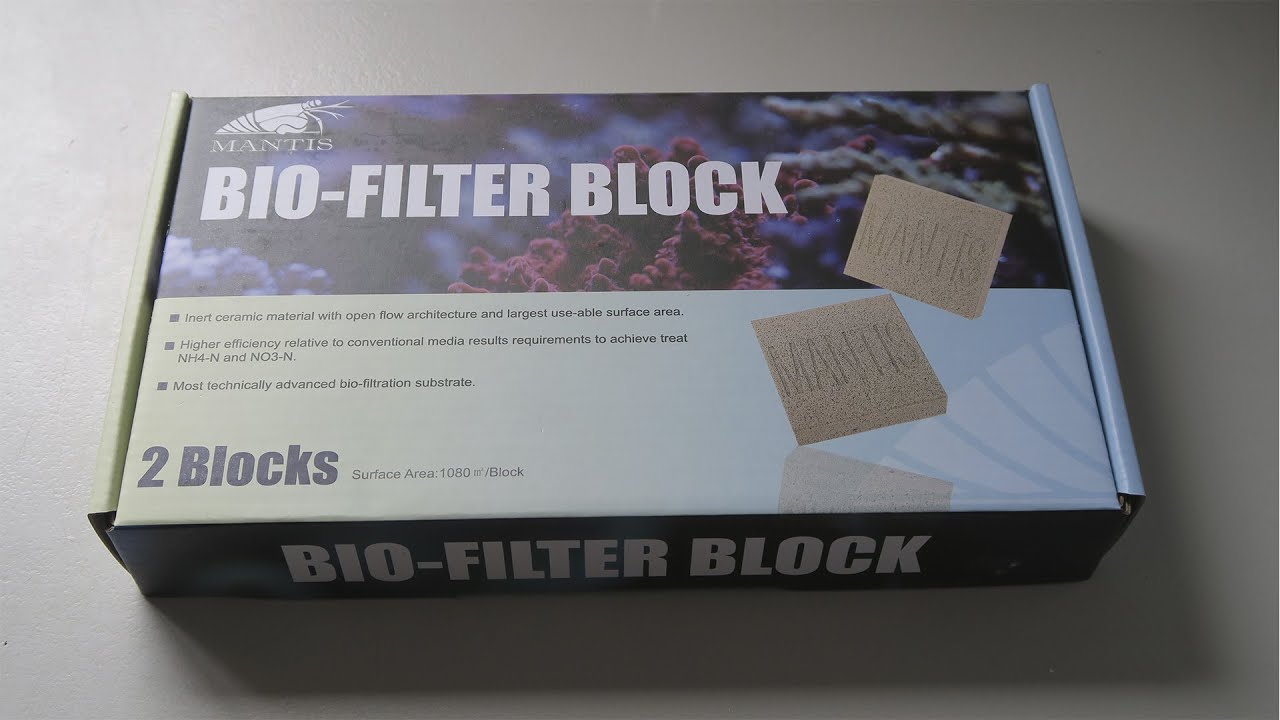 Mantis Bio-Filter Block, reductor de nitratos y Fosfatos para tu ...