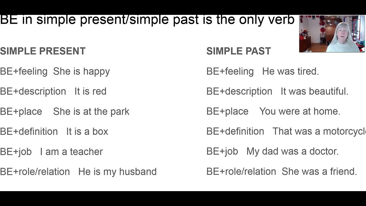 BE in simple or progressive - YouTube