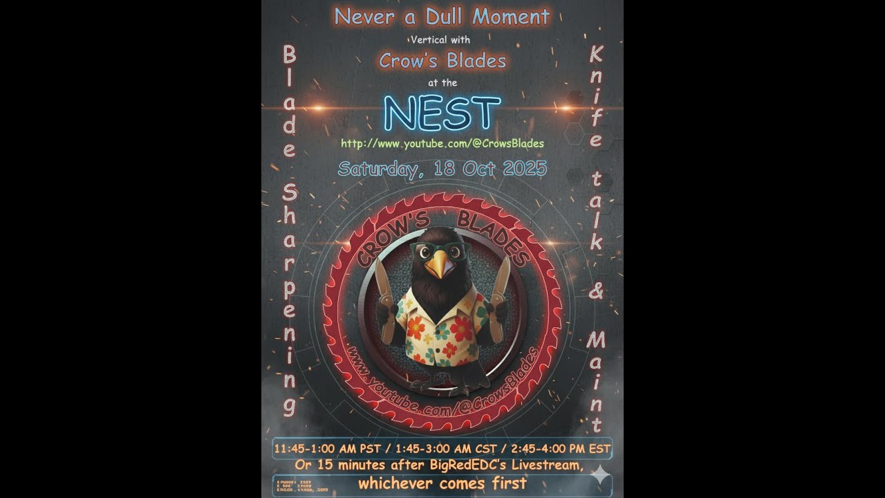 Never a Dull Moment vertical with Crow's Blades at the Nest # ...