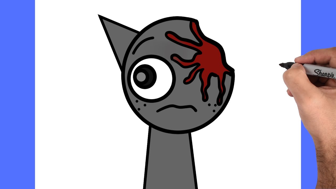 HOW TO DRAW GRAY PHASE 3 FROM INCREDIBOX SPRUNKI - YouTube