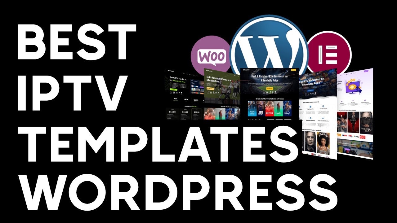 Best IPTV Templates for WordPress Websites - YouTube