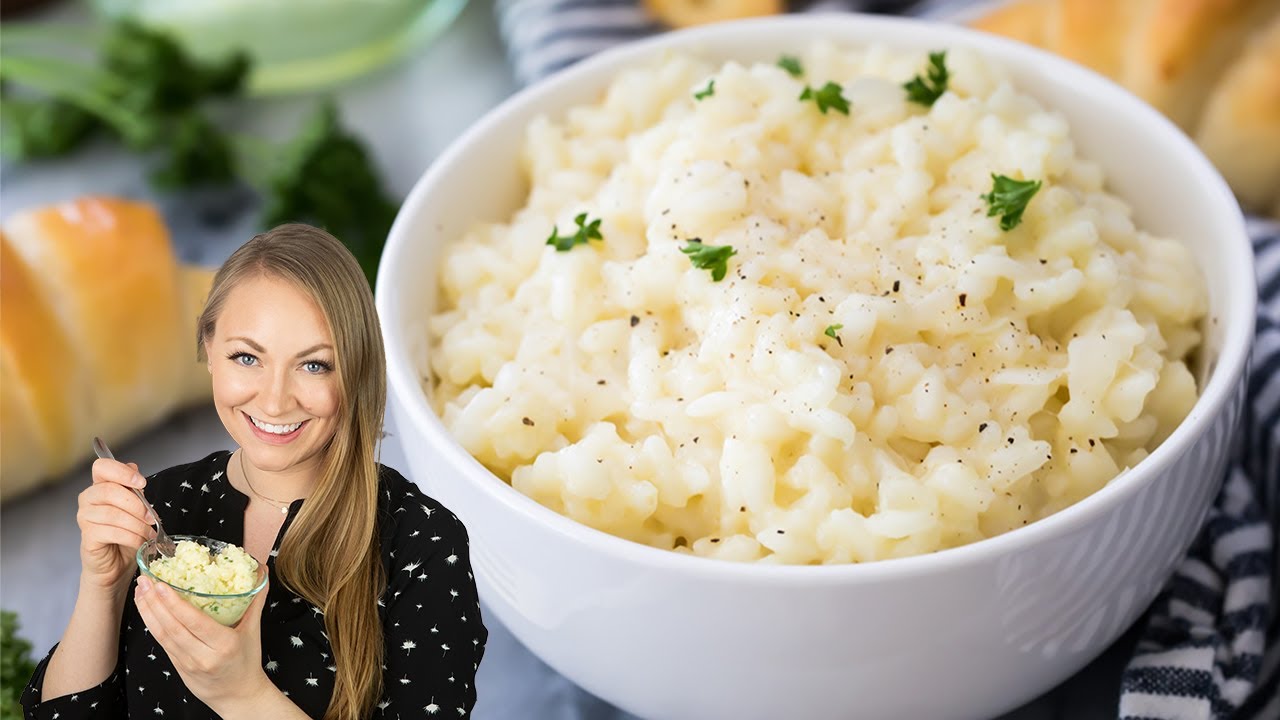 Creamy, Cheesy Risotto - YouTube