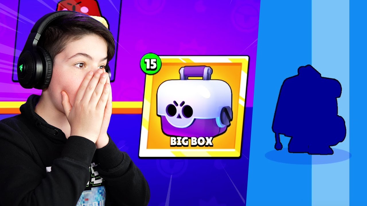 BIG BOX OPENING IN BRAWL STARS... INSANE LUCKY? - YouTube