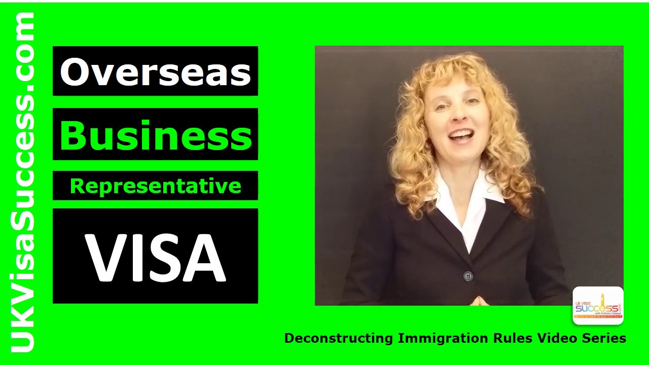 Overseas Business Representative UK Visa - YouTube