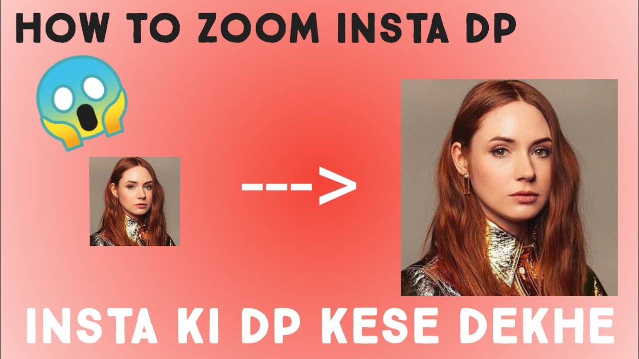 How to zoom insta dp / how to watch others Instagram dp/ how to ...