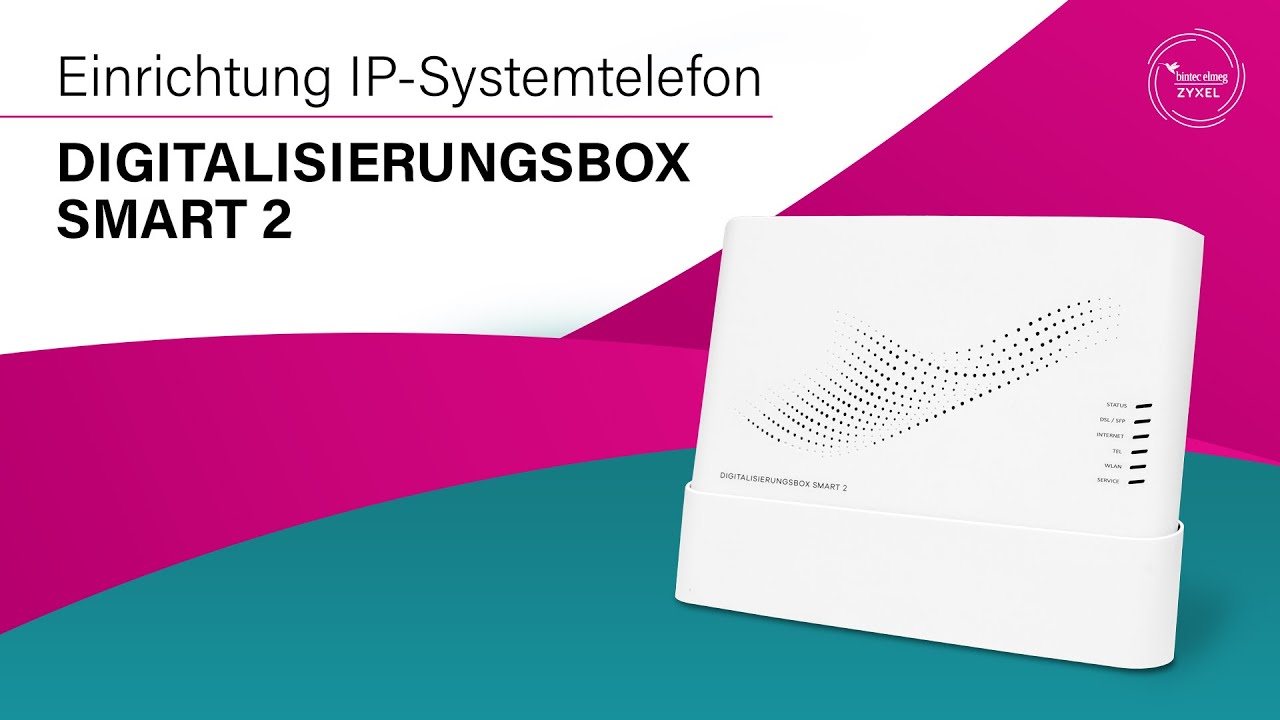 Telekom: Digitalisierungsbox Smart 2 - Einrichtung IP-Systemtelefon ...