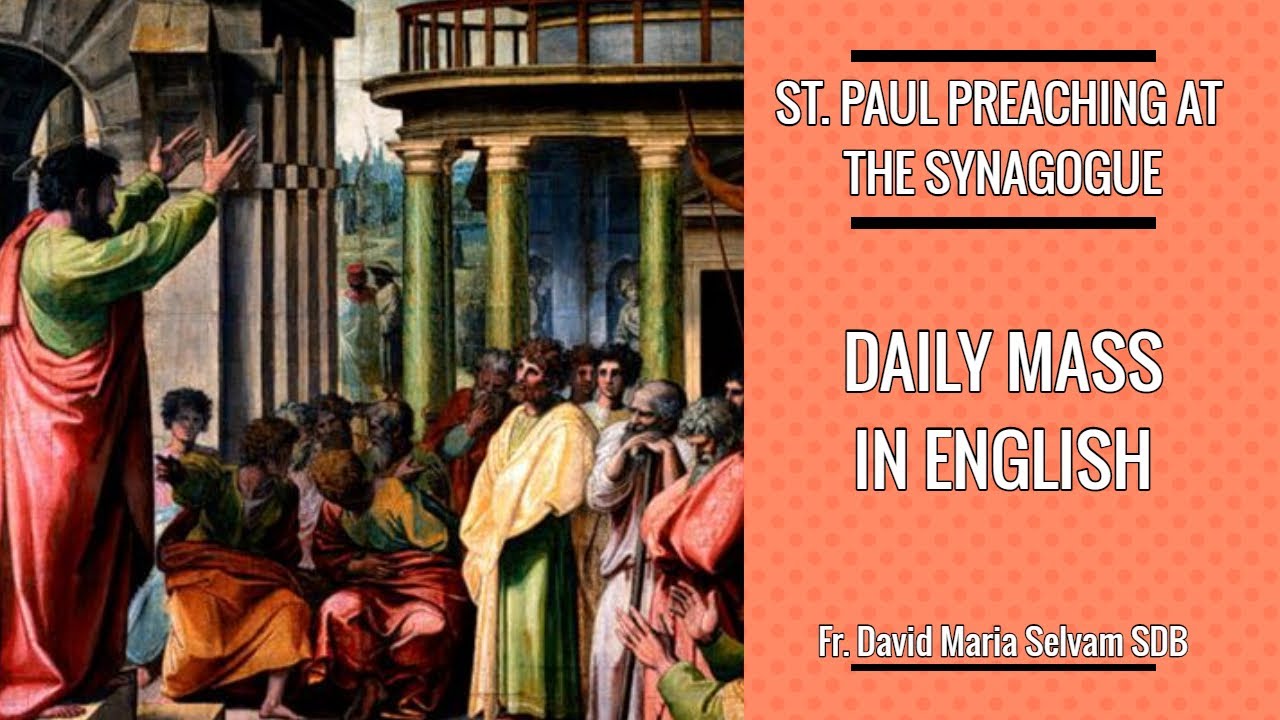 Daily Mass in English - St. Paul's Sermon - 7th May 2020 - Fr. David ...
