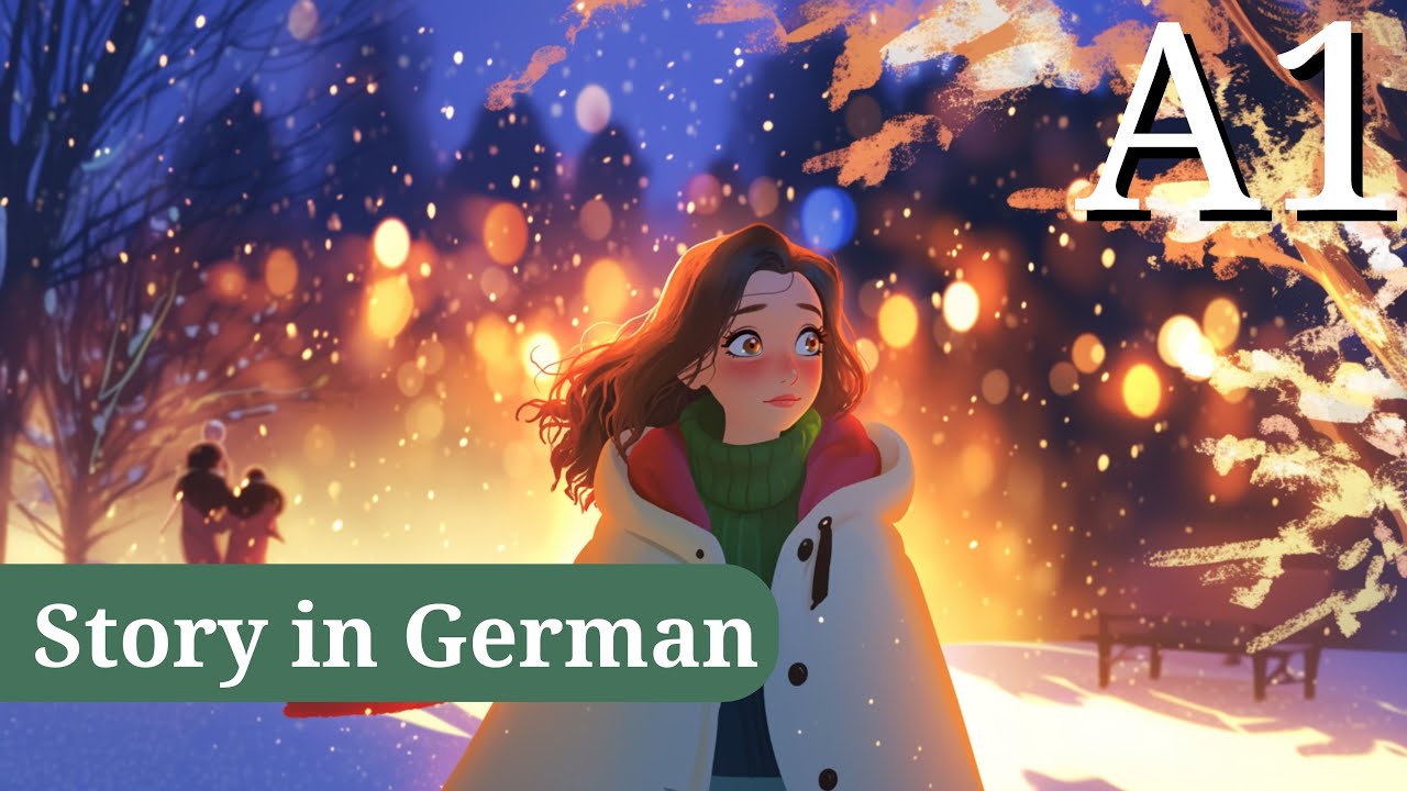 Learn German for beginners (A1) | Story: The Mysterious Christmas Box # ...