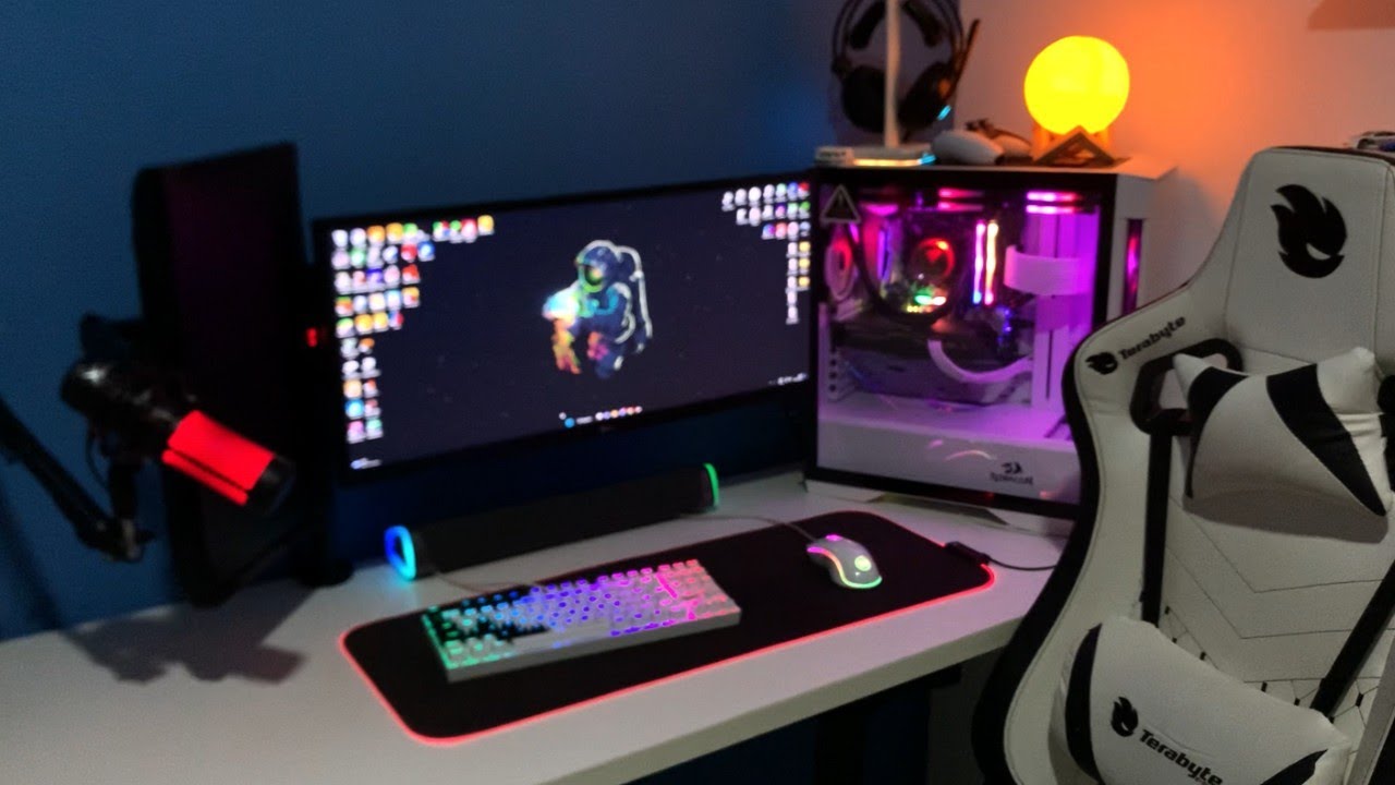 Melhorando meu SETUP com esse Suporte para Monitor! - YouTube