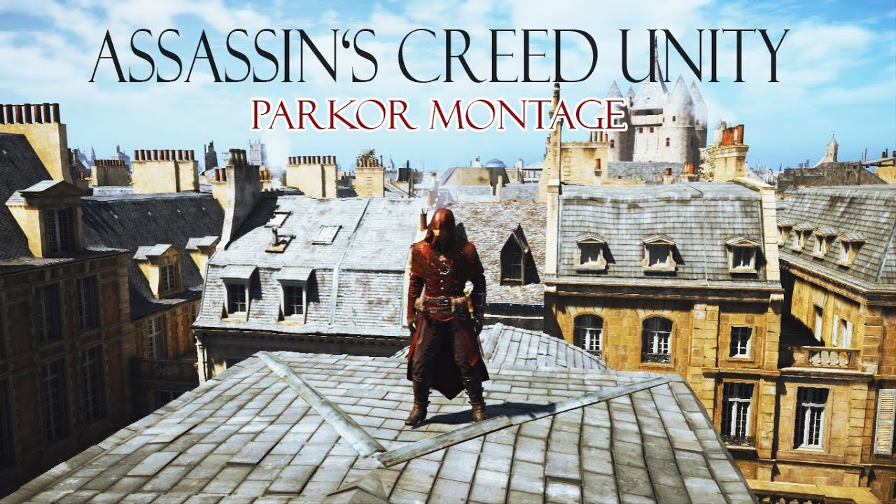 Assassin's Creed Unity - Legendary Red Prowler outfit Parkour Montage ...