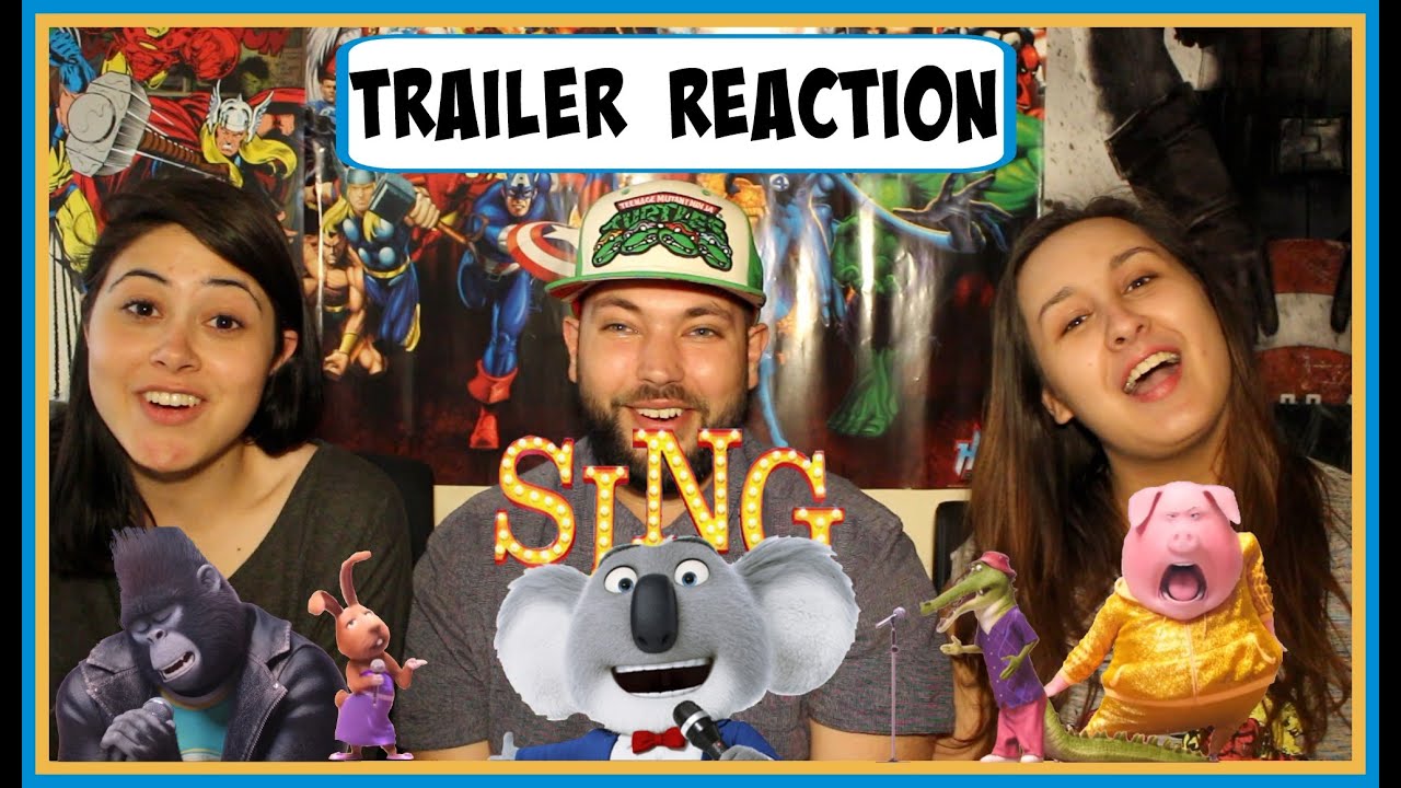 Sing Official Trailer 2016 | Trailer Reaction - YouTube