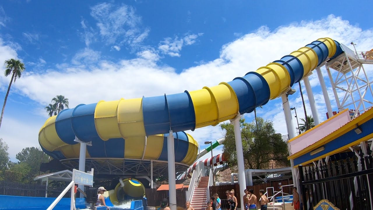 Stormrider - MASSIVE Bowl Waterslide | Golfland Sunsplash Mesa - YouTube
