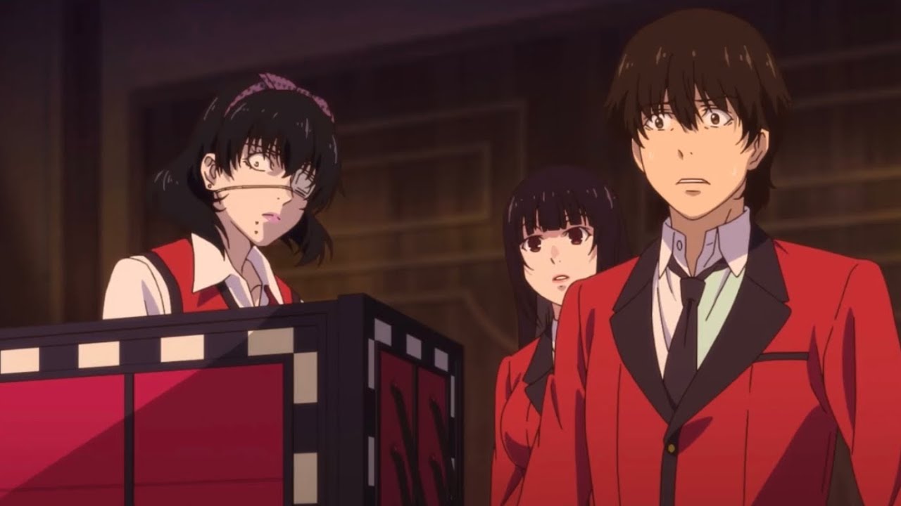 Finger cutting gamble | Kakegurui xx episode 1 - YouTube