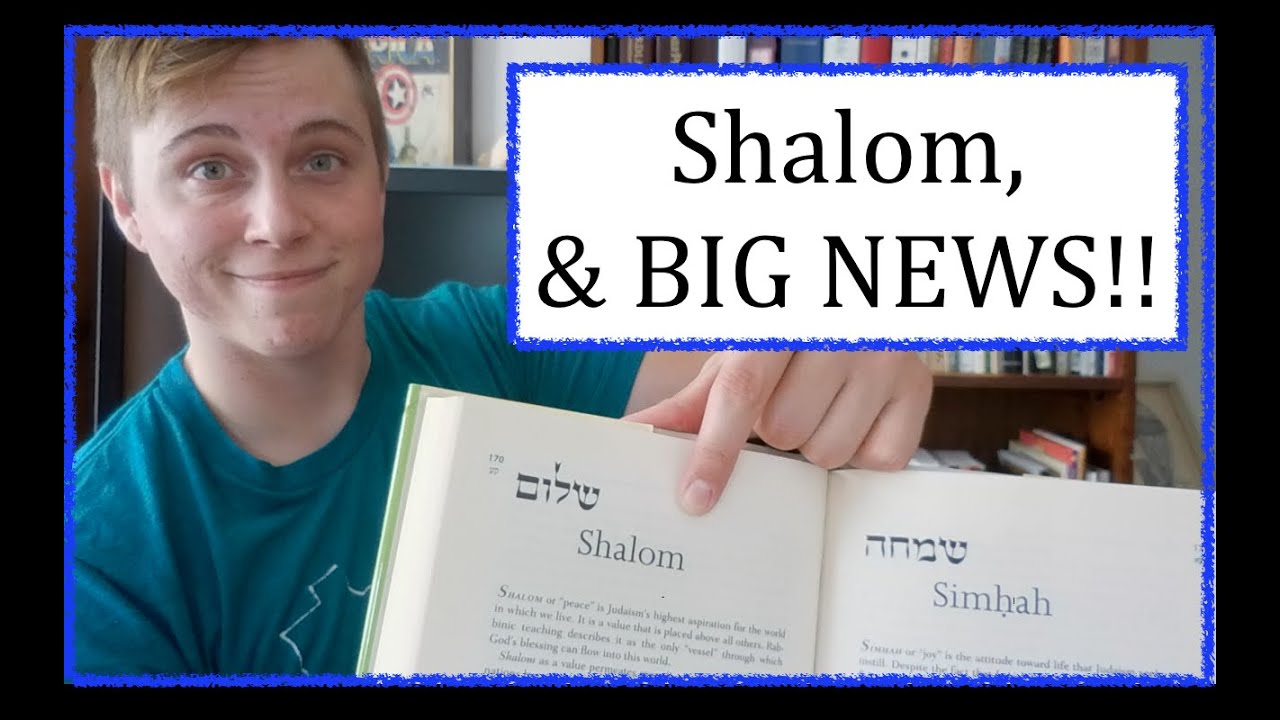 Transgender and Christian: Shalom, & BIG NEWS!!! - YouTube