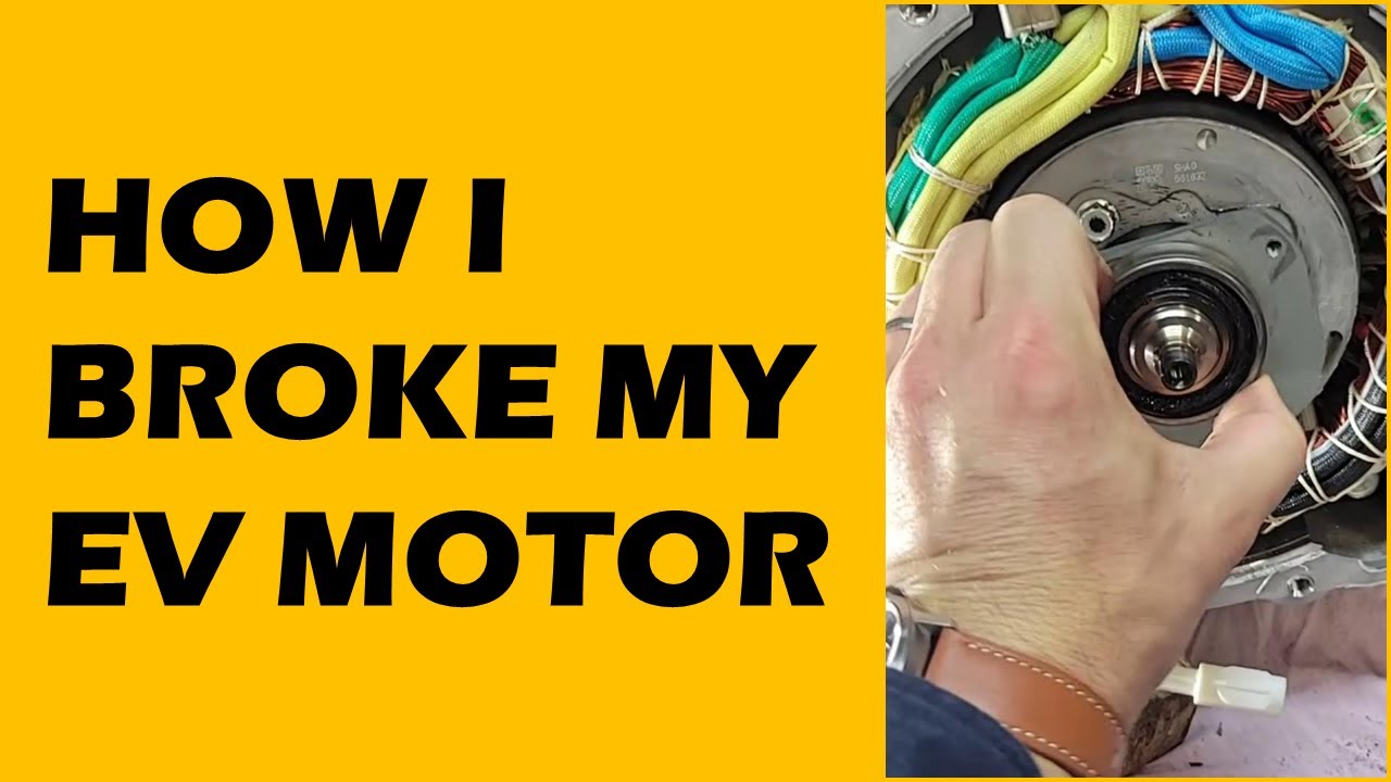 Inside my broken EV motor - and how I broke it - YouTube