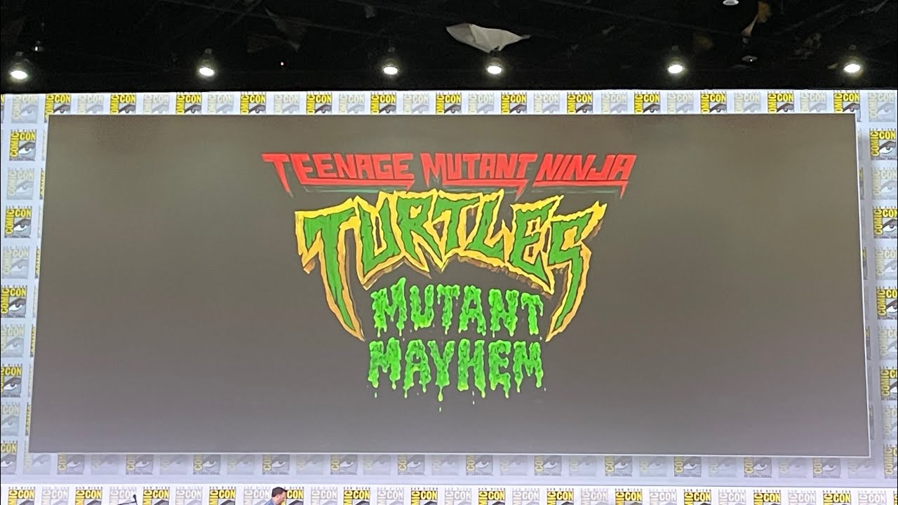 SDCC 2023: Teenage Mutant Ninja Turtles: Mutant Mayhem - YouTube