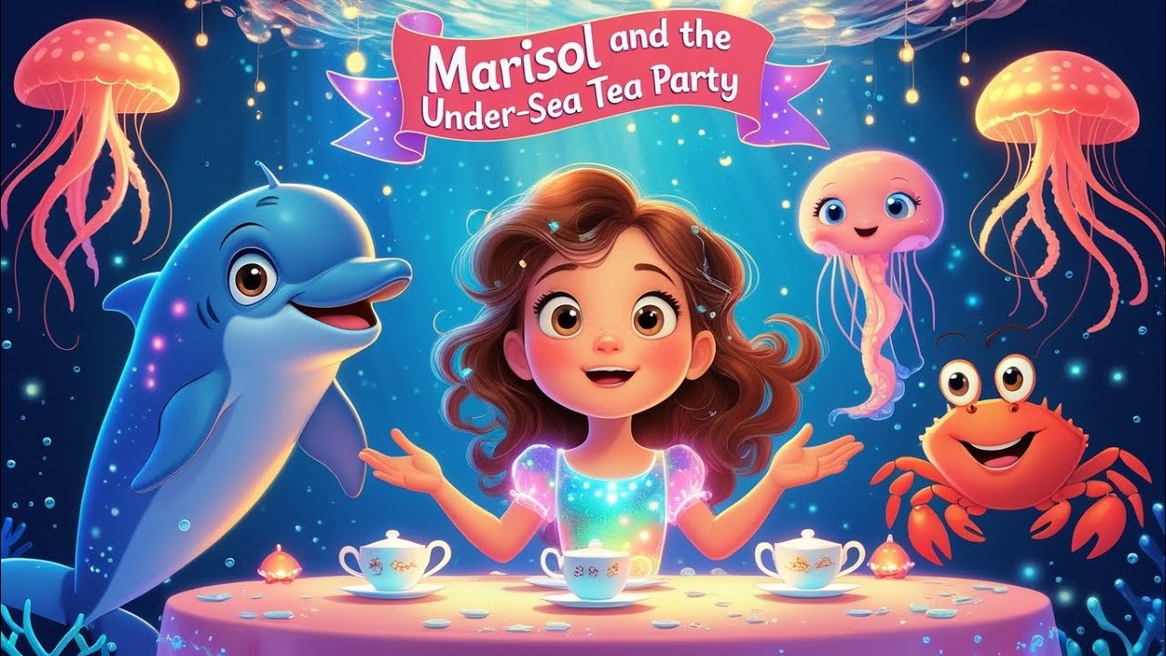 🌊 Marisol's Magical Undersea Tea Party | Bedtime Story for Kids - YouTube