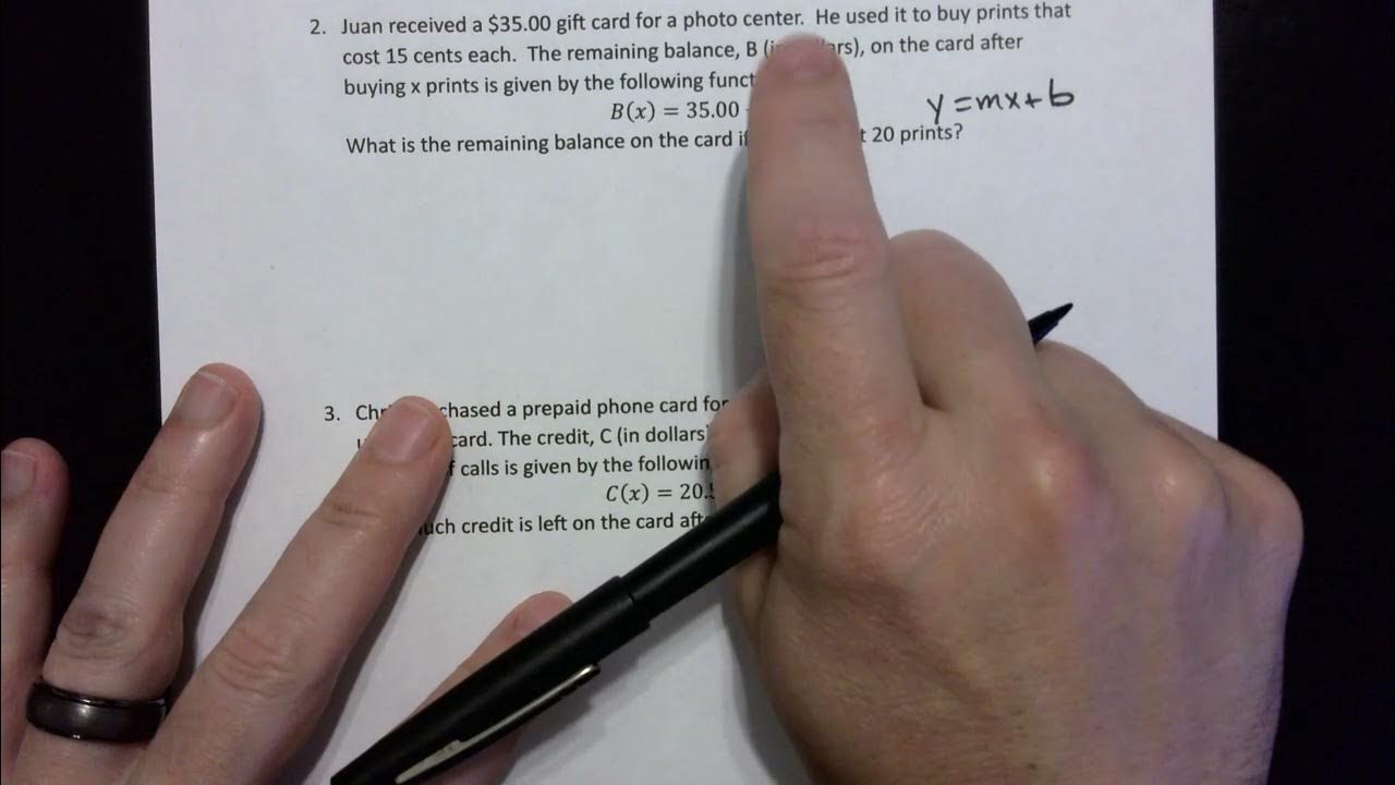 Finding Outputs of a Two Step Function with Decimals that models a Real World Situation Function ...