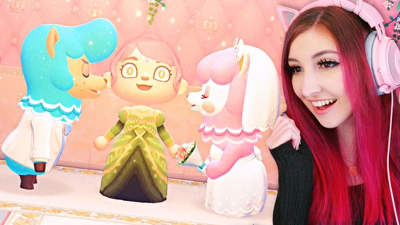 its wedding season!!! in animal crossing new horizons (Streamed 6/16/21 ...
