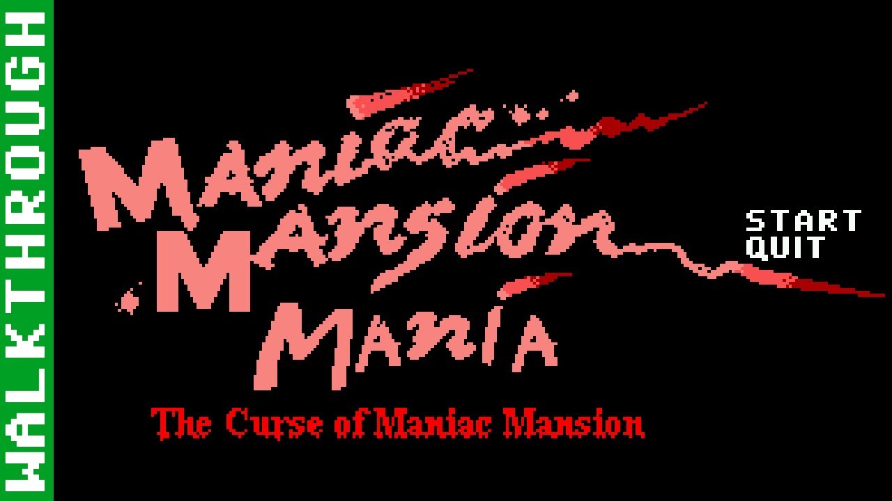 Maniac Mansion Mania Halloween 2006 #01: The Curse of Maniac Mansion ...