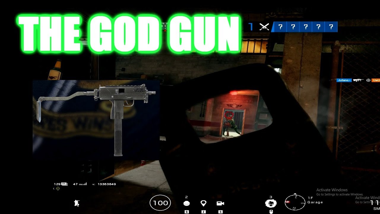 The smg-11 GOD!! (R6 Highlights) - YouTube