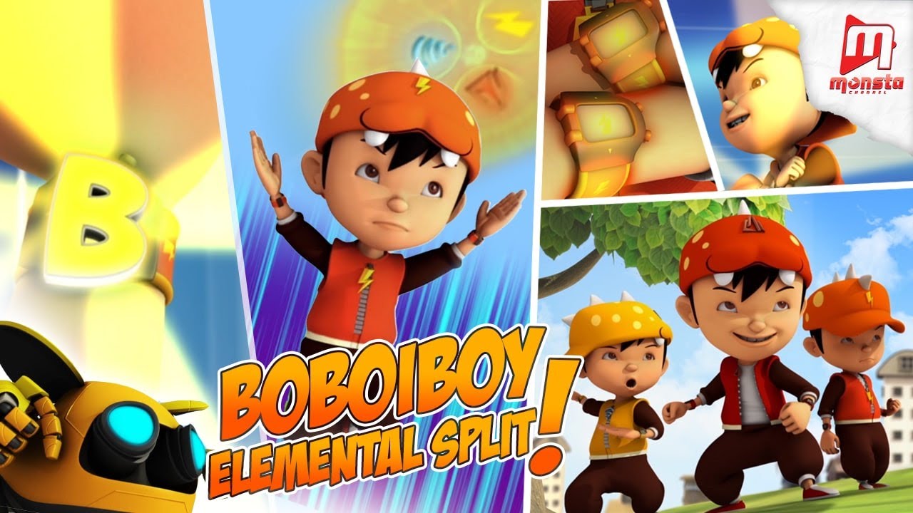BoBoiBoy एलिमेंटल स्प्लिट - YouTube