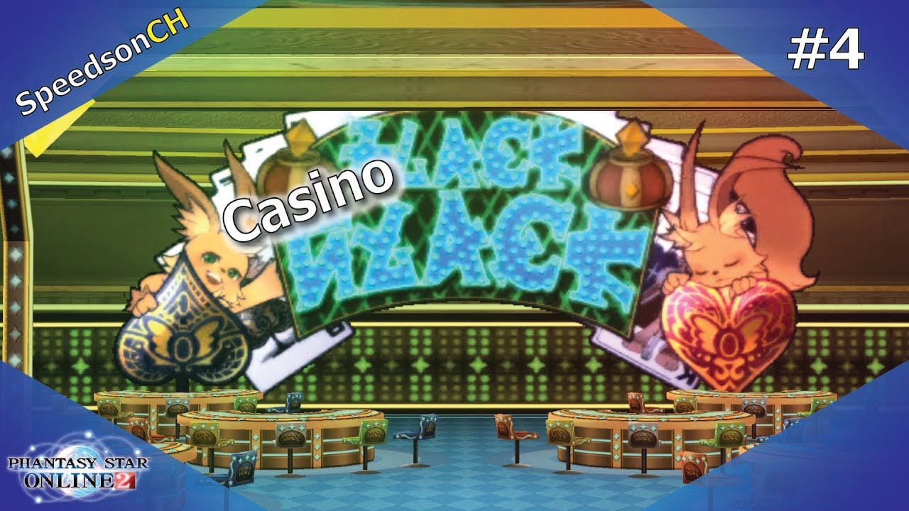 [PSO2] カジノ #4 | Black Nyack เกมไพ่ในคาสิโน - YouTube